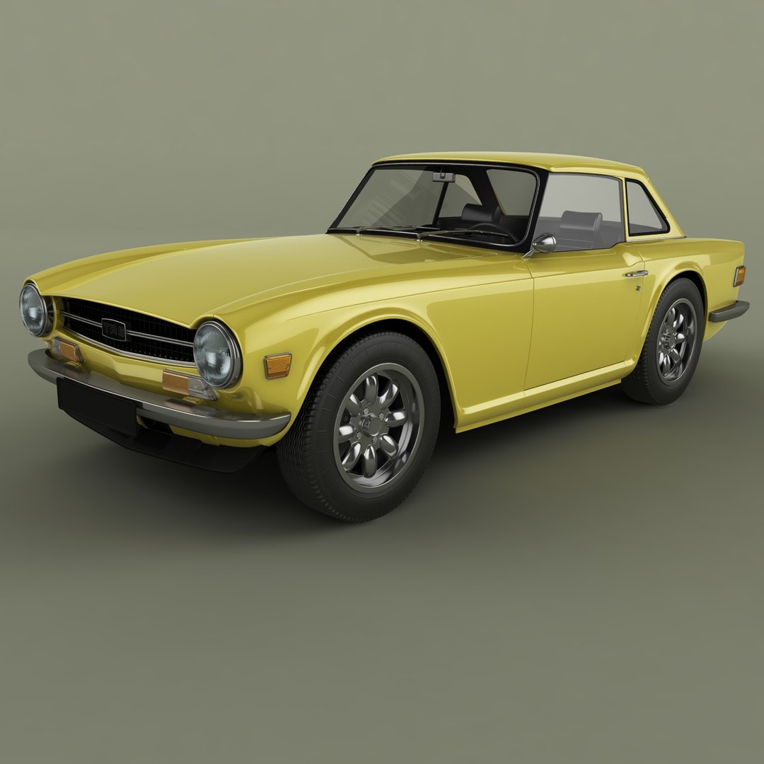 3D Model Triumph Tr6 - TurboSquid 1266824