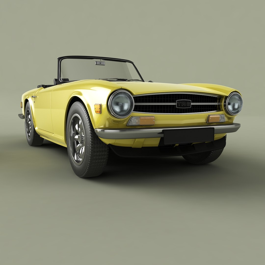 3D Model Triumph Tr6 - TurboSquid 1266824