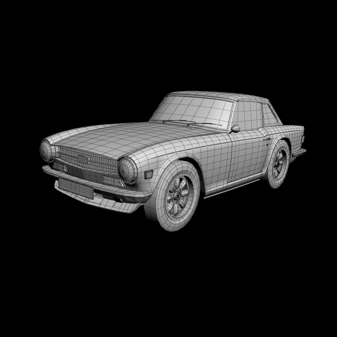 3D Model Triumph Tr6 - TurboSquid 1266824