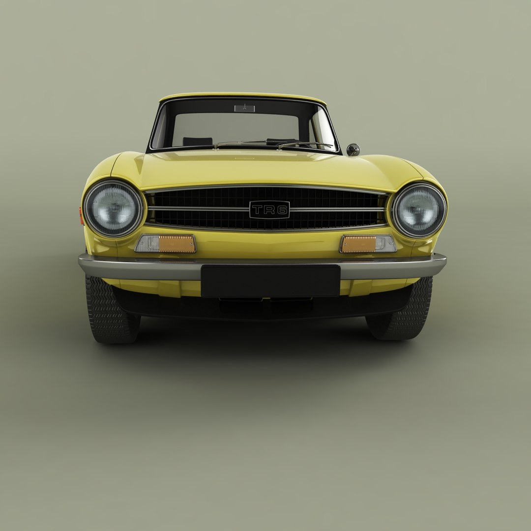 3D Model Triumph Tr6 - TurboSquid 1266824