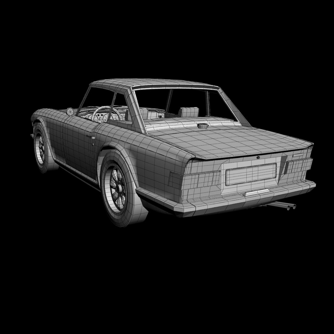 3D Model Triumph Tr6 - TurboSquid 1266824