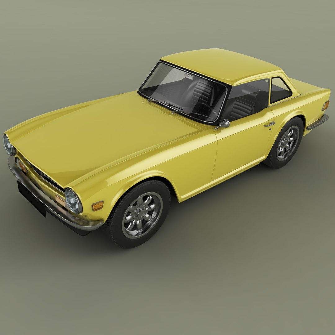 3D Model Triumph Tr6 - TurboSquid 1266824