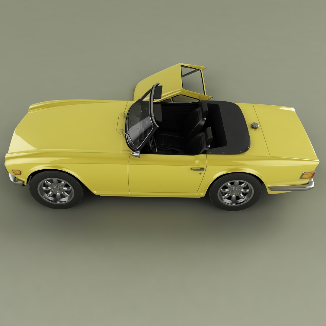 3D Model Triumph Tr6 - TurboSquid 1266824