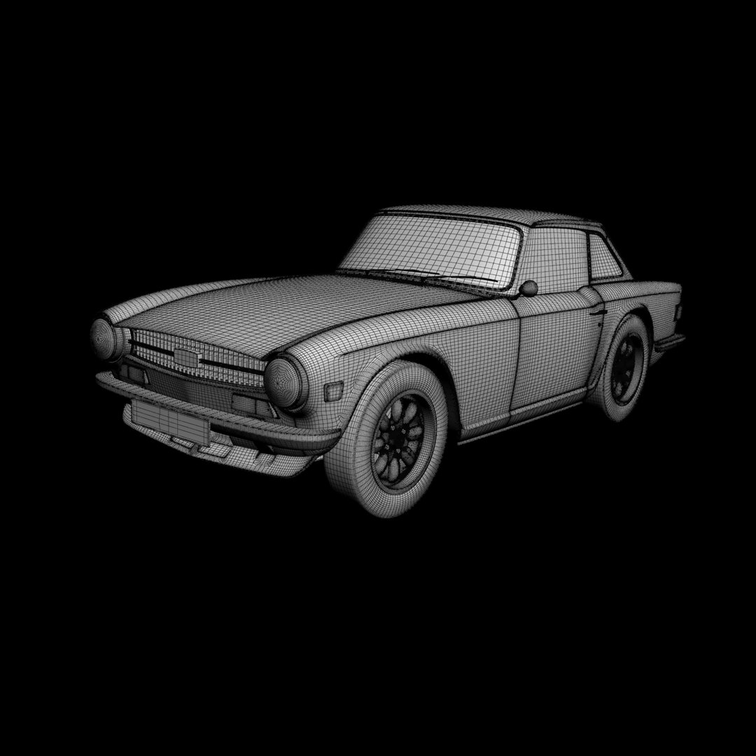 3D Model Triumph Tr6 - TurboSquid 1266824