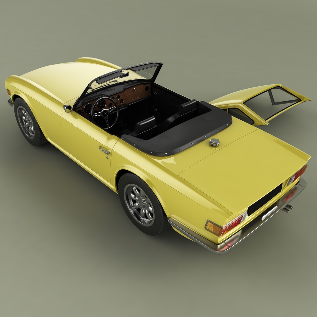 3D Model Triumph Tr6 - TurboSquid 1266824