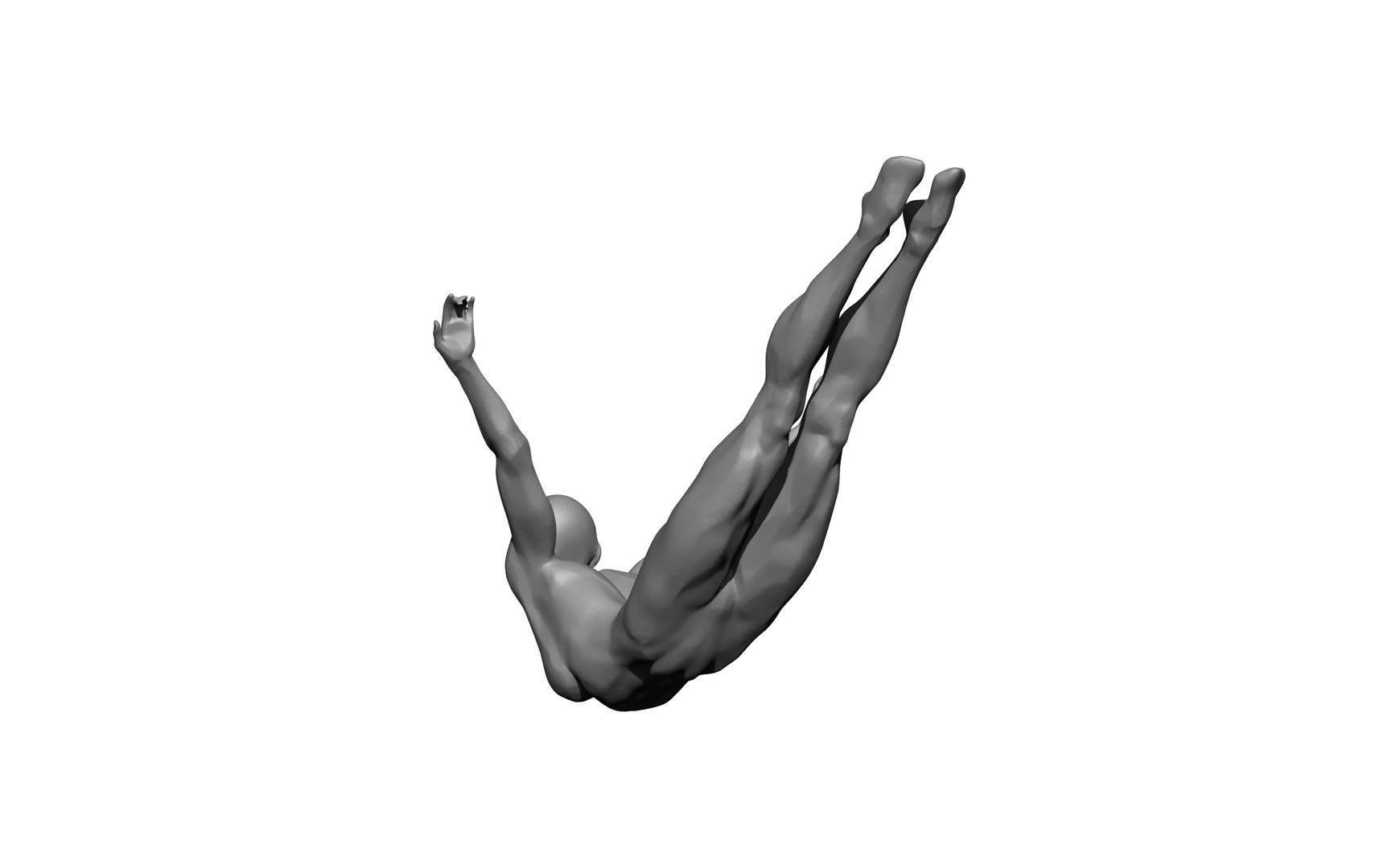 3D Man Jump Hands Woman - TurboSquid 2122848