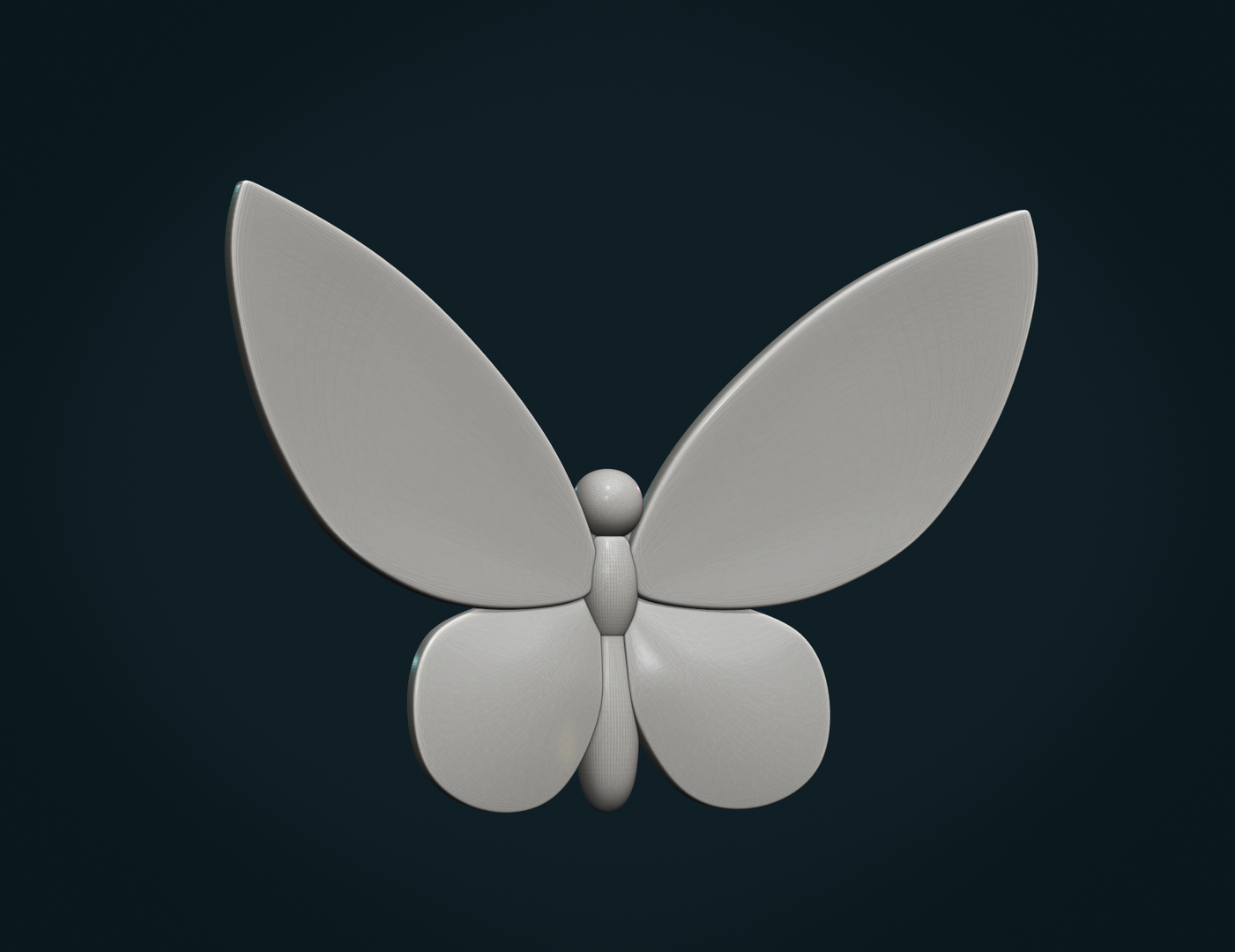 3D butterfly wing - TurboSquid 1603329