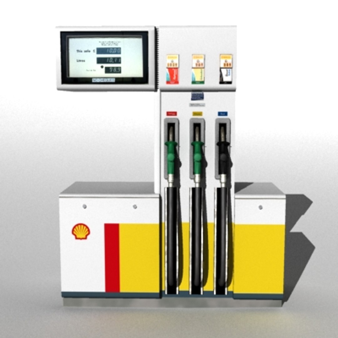 3d Petrol Pump