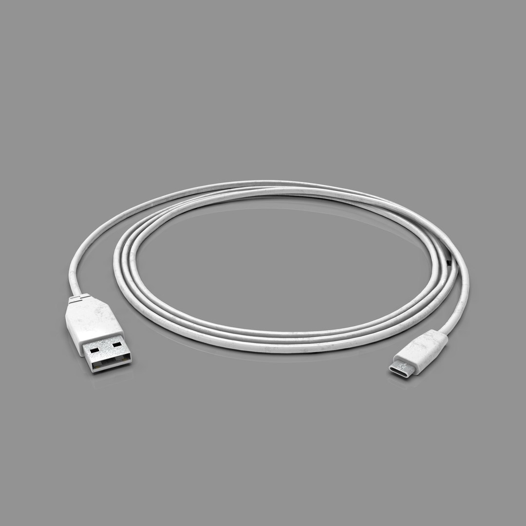 USB CABLE 3D Model - TurboSquid 2028165