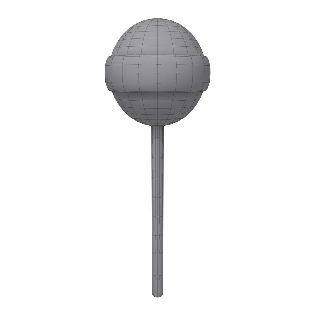 Lollipop Lick Stick Cartoon 3D Model - TurboSquid 1759929