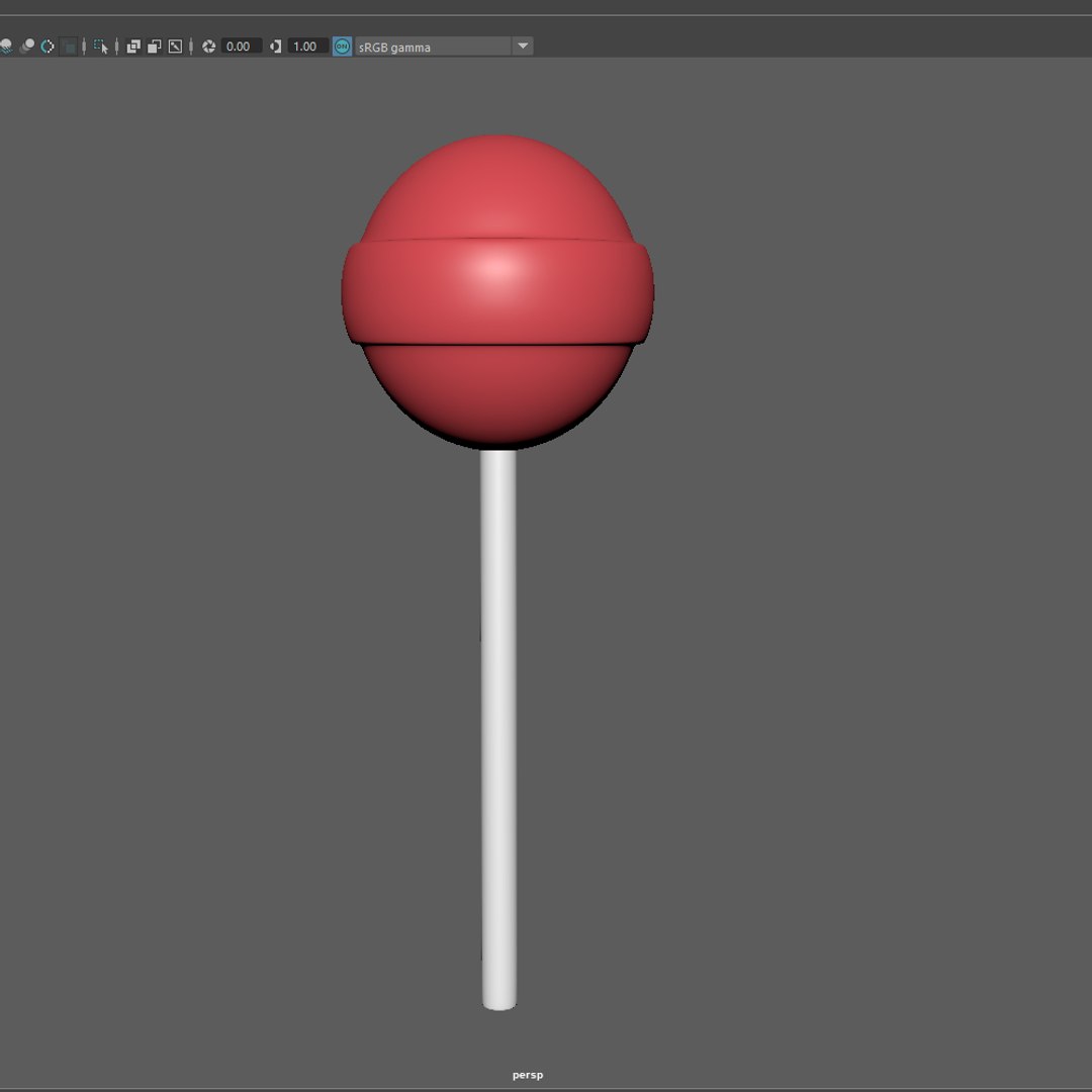 Lollipop Lick Stick Cartoon 3D Model - TurboSquid 1759929
