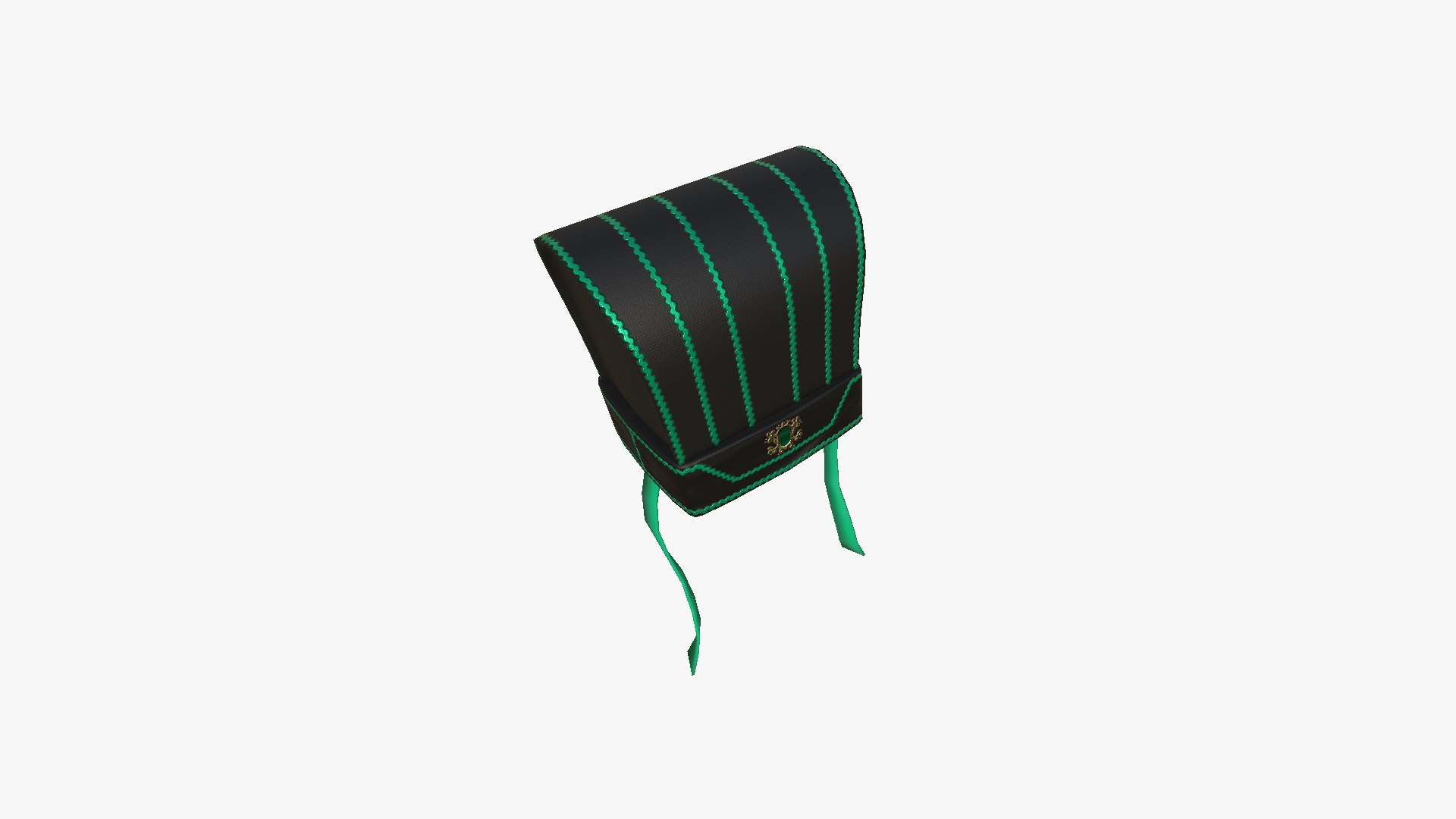 Chinese Dynasty Scholar Headwear A04 - Character Design 3D Model ...