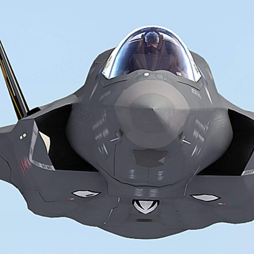 3d f-35 bf-1 lightning ii model