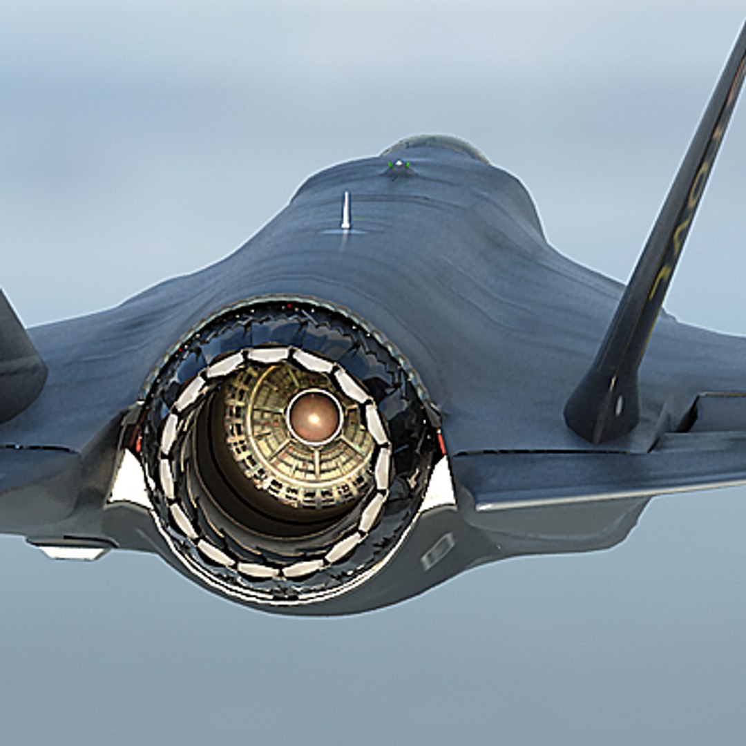 3d f-35 bf-1 lightning ii model