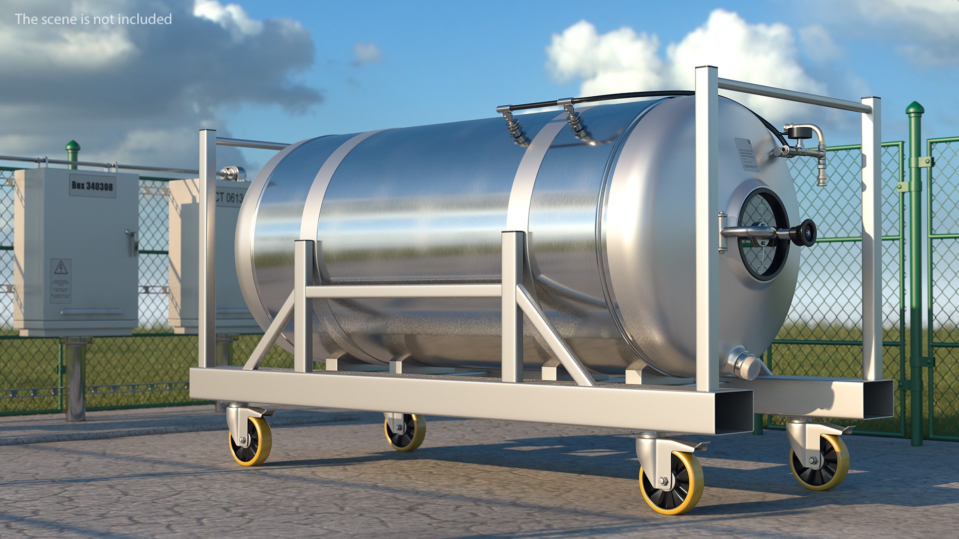 Beer Storage Tank 3D Model - TurboSquid 1592770