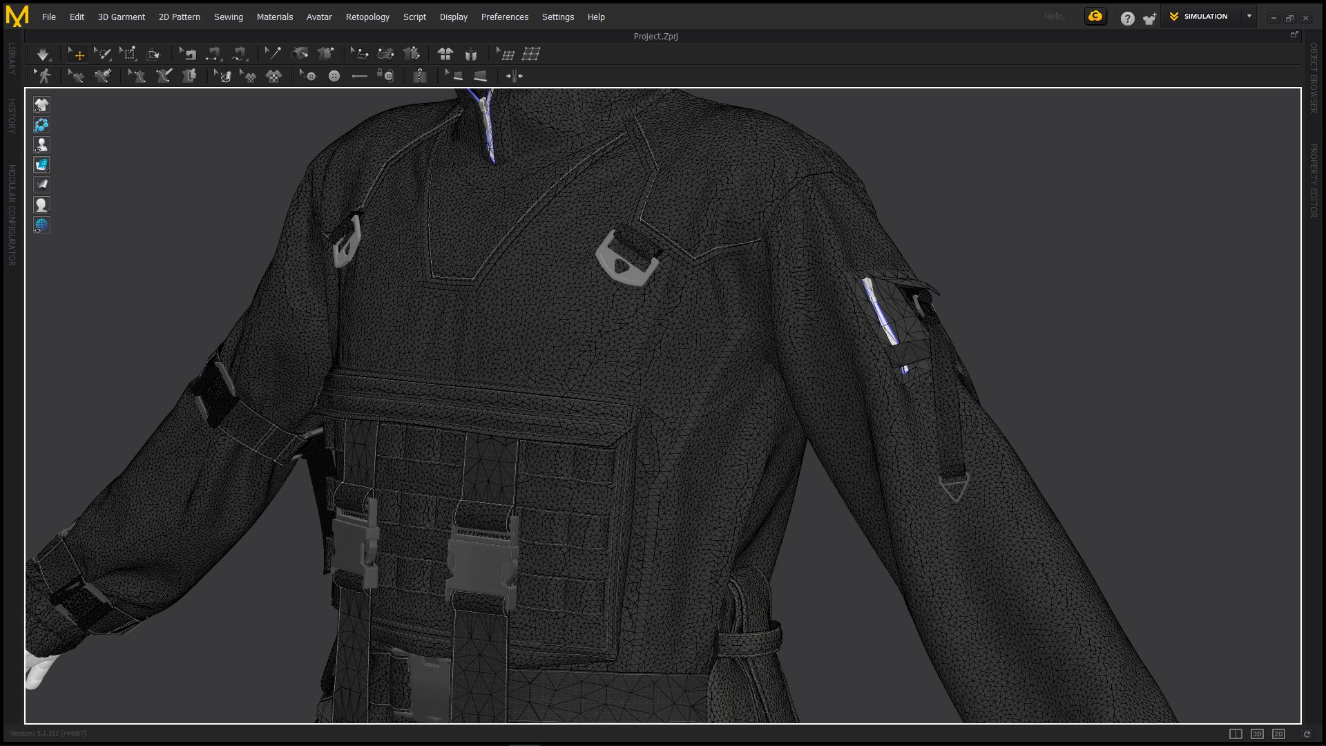 Tactical Outfit Marvelous Designer Projec 3D Model - TurboSquid 1723752