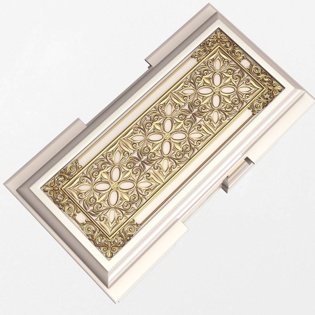 3D Chest 02 White - TurboSquid 2242552