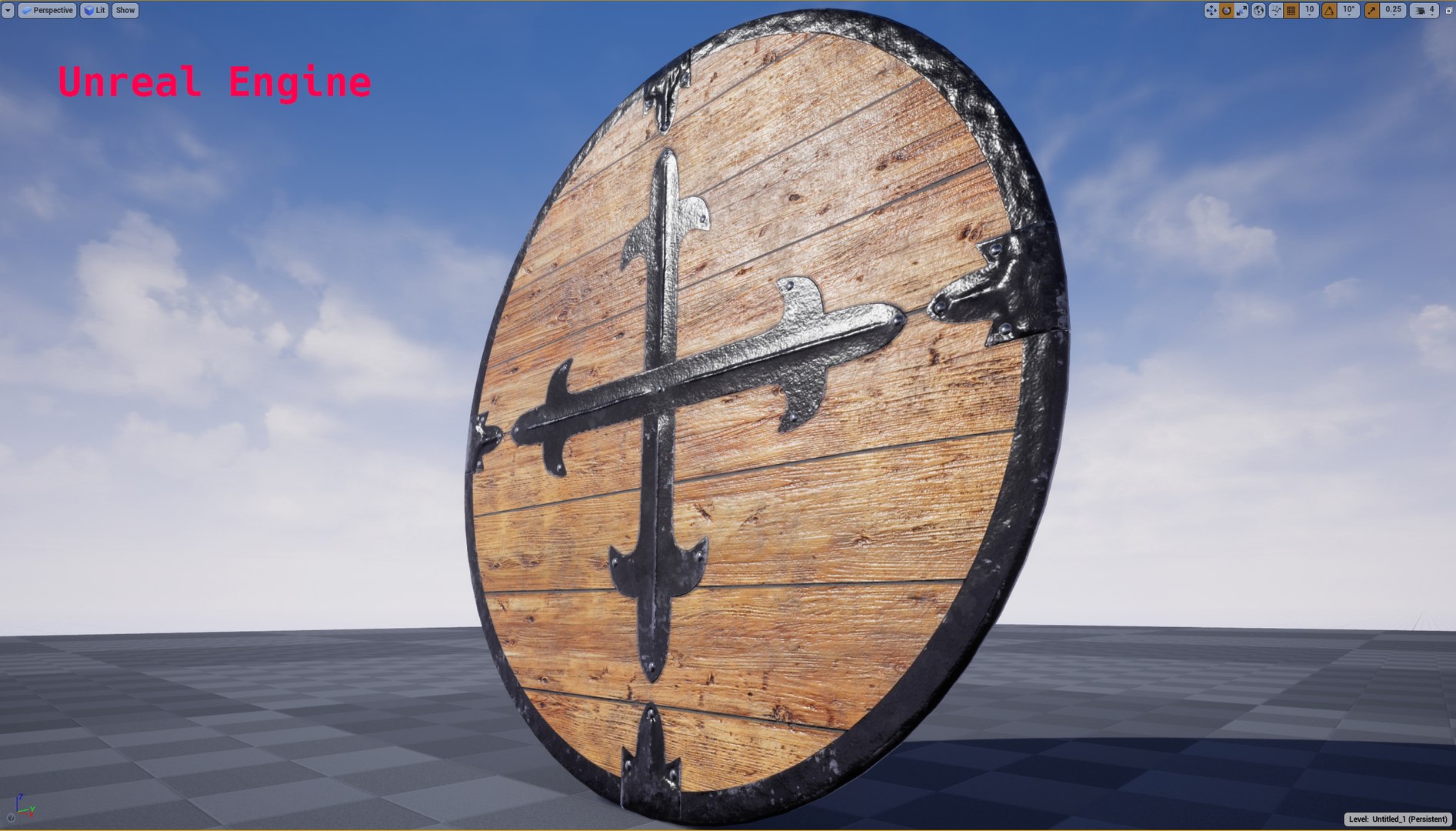 Historically Medieval Shield 3D Model - TurboSquid 1419185
