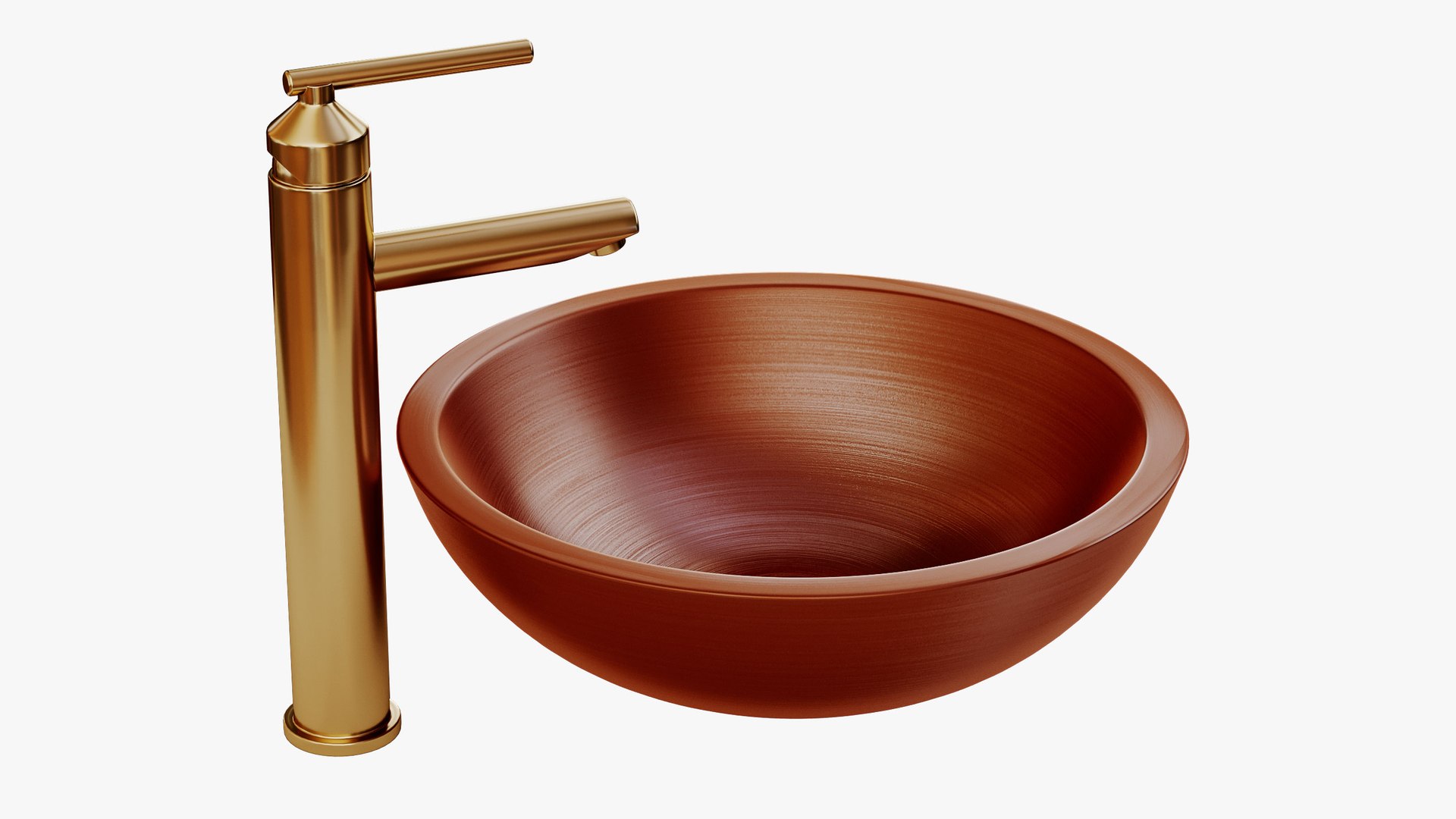 3D Model Burgan Copper Vessel - TurboSquid 1525158