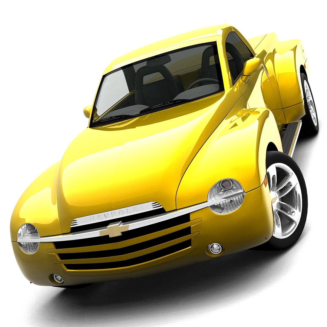 Chevy Ssr Hardtop 3d Model