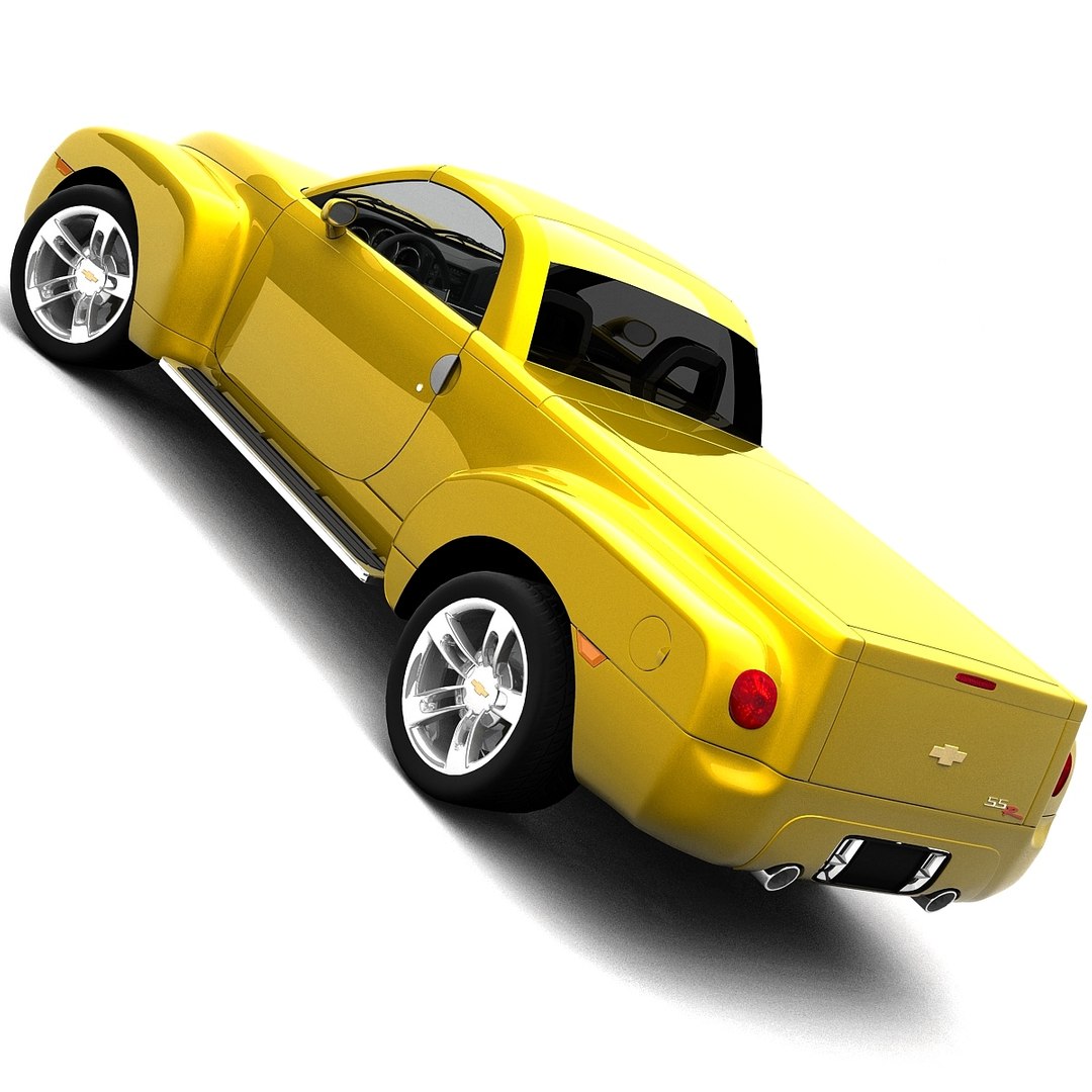 Chevy Ssr Hardtop 3d Model