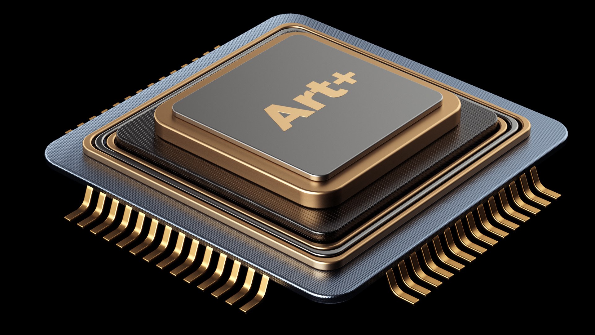 3D Electron CPU technology chip model - TurboSquid 2138018