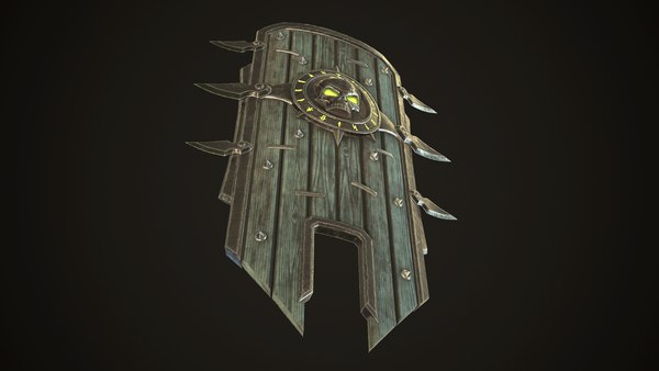 3D undead shield - TurboSquid 1321886