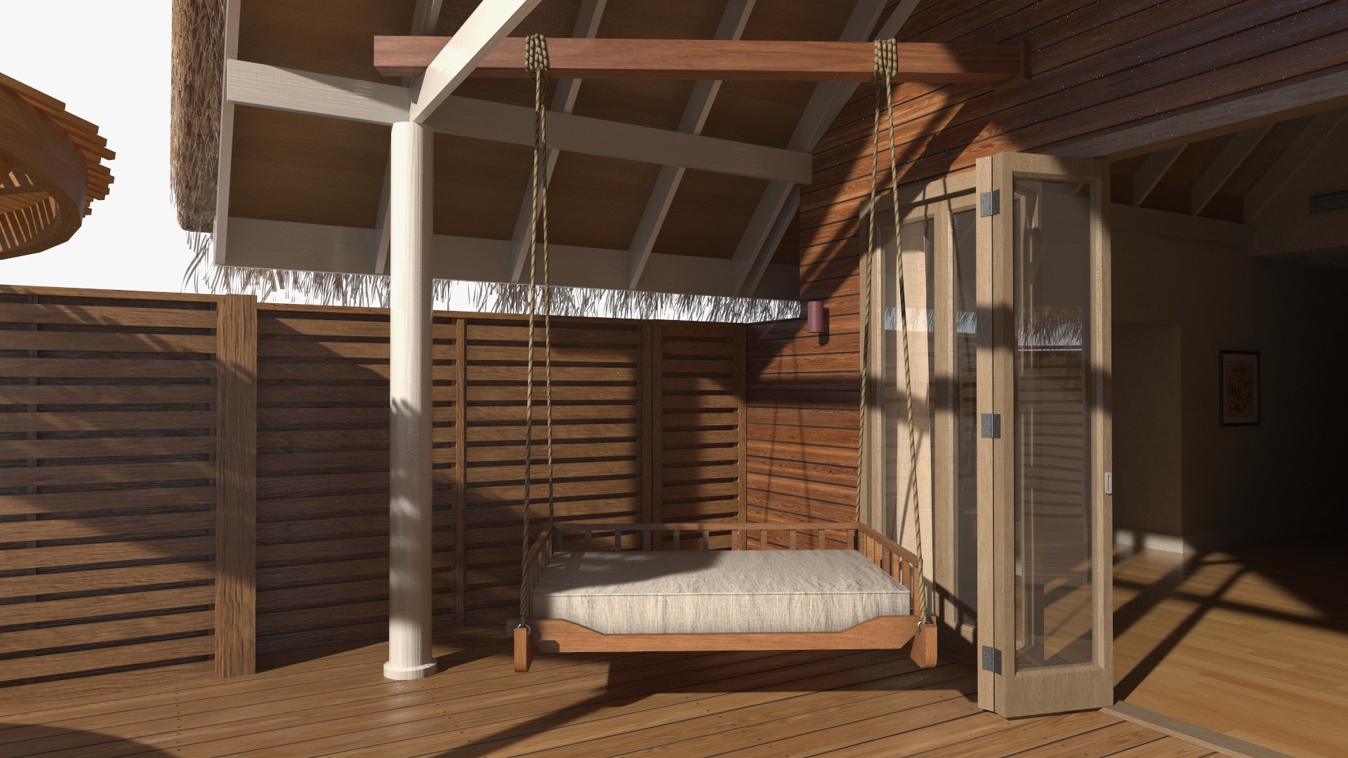 3D Maldives Overwater Bungalow Model - TurboSquid 2162311