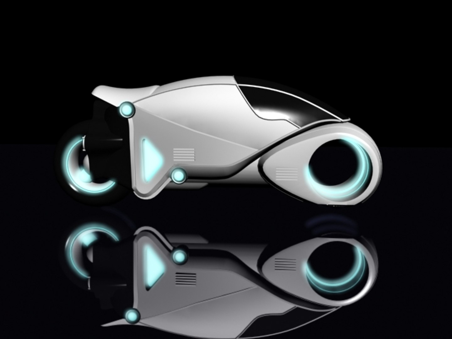 3ds Tron Light Cycle
