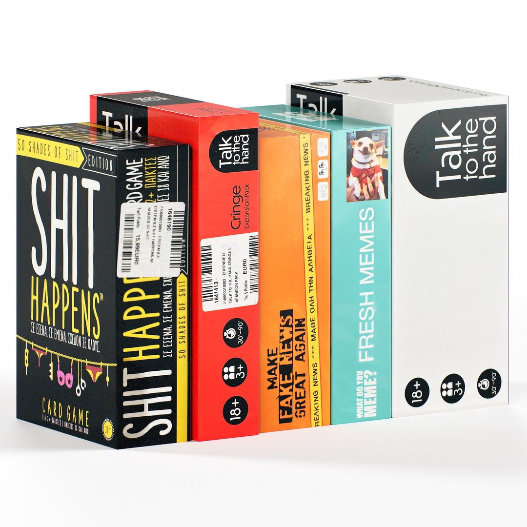 Board Games Pack 13 3D Model - TurboSquid 2220919