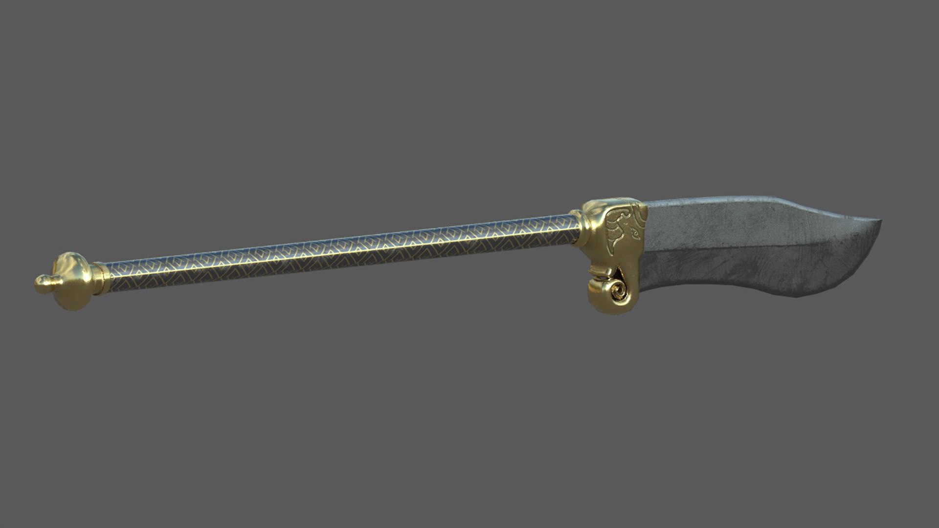Bhuj Weapon 3D Model - TurboSquid 1852906