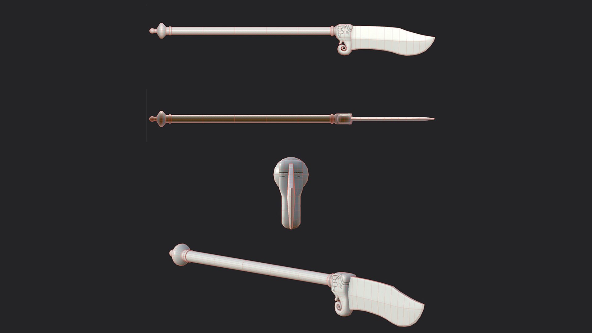 Bhuj Weapon 3D Model - TurboSquid 1852906