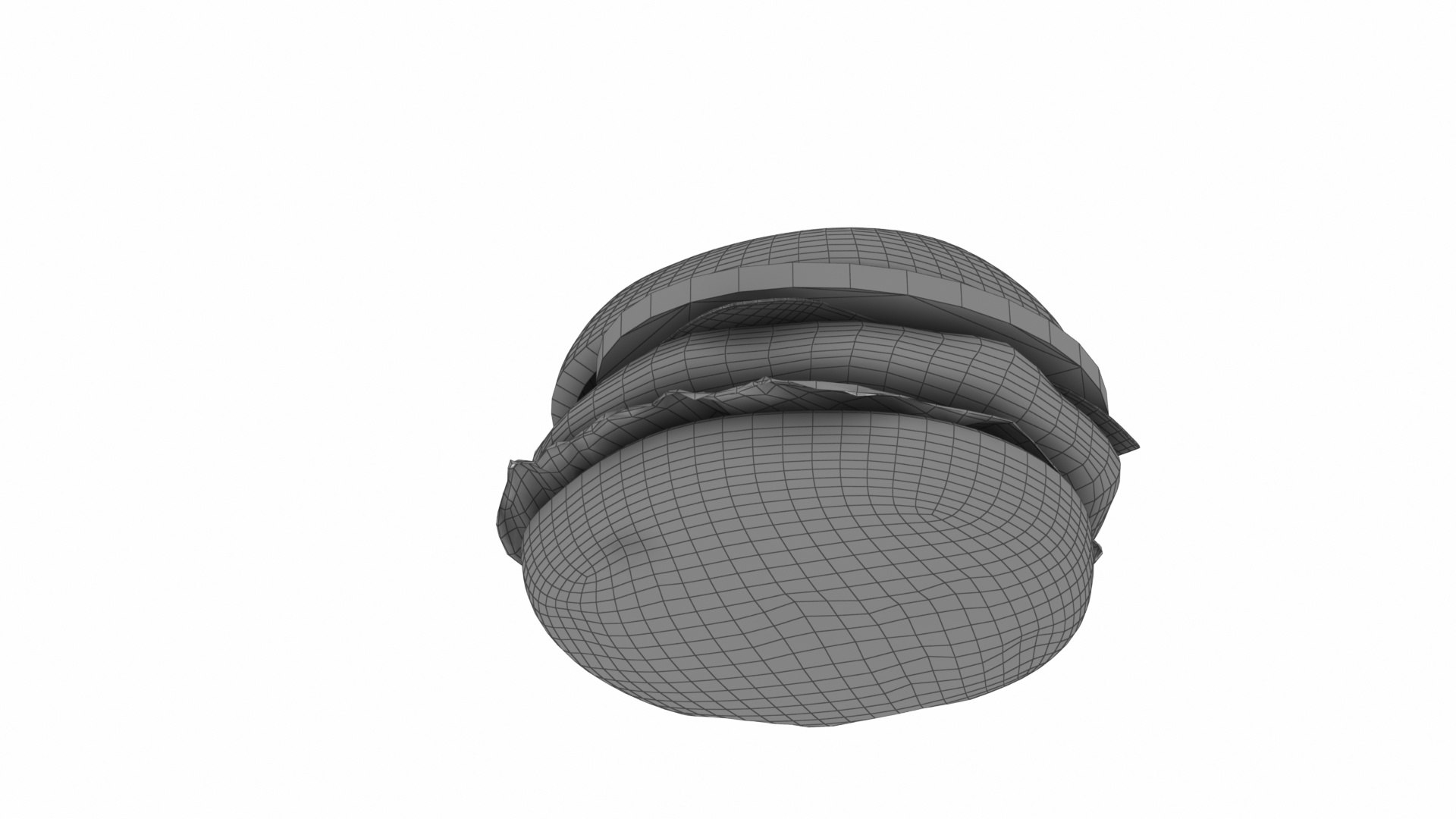 3D Chicken Burger - TurboSquid 1678628