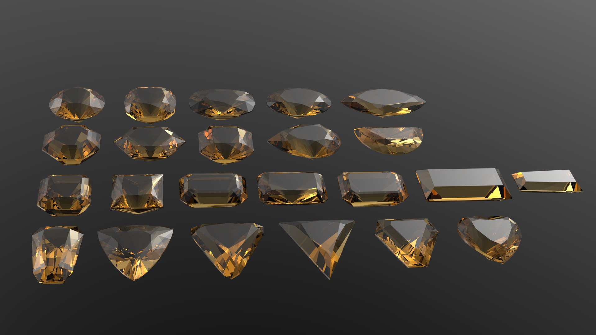 Diamonds 3D Model - TurboSquid 2011076