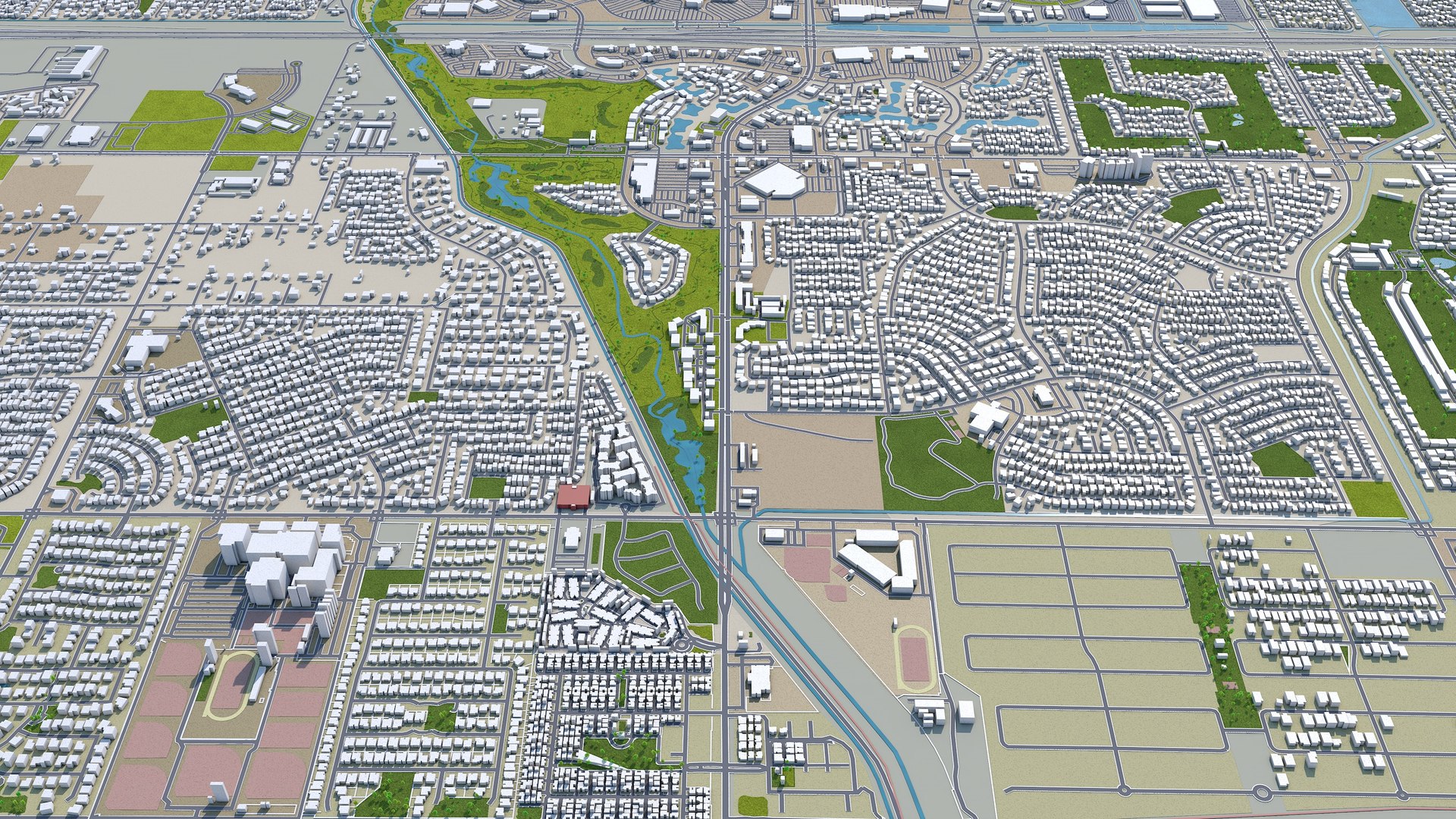 3D Gilbert Arizona USA Model - TurboSquid 1720151