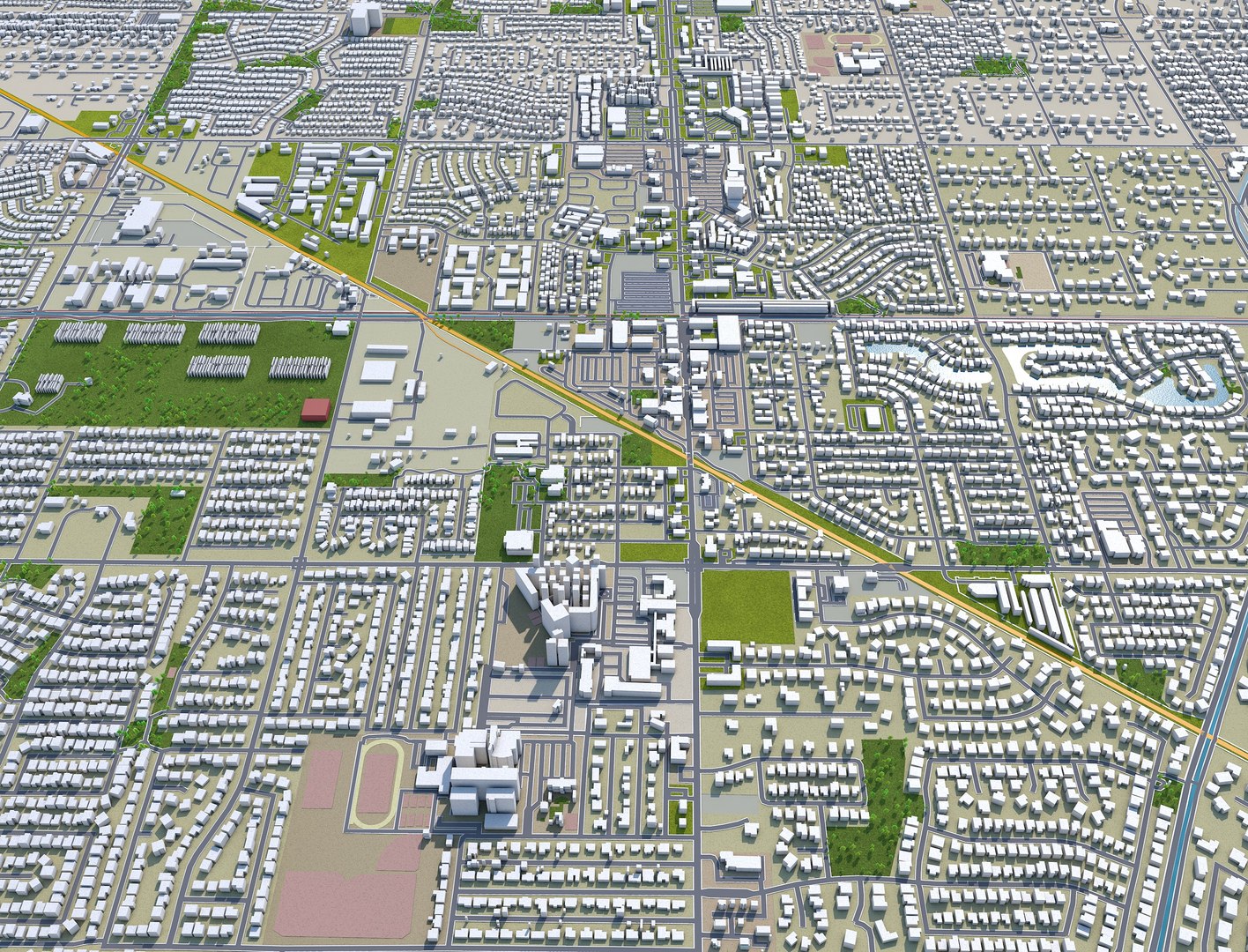 3D Gilbert Arizona USA Model - TurboSquid 1720151