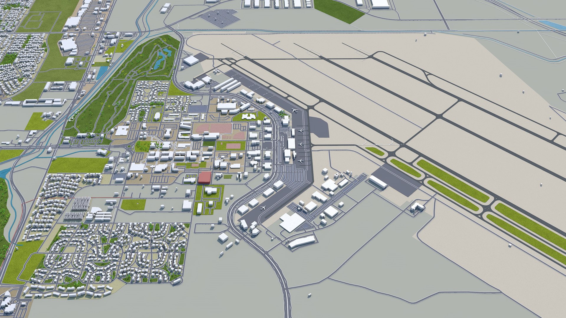 3D Gilbert Arizona USA Model - TurboSquid 1720151