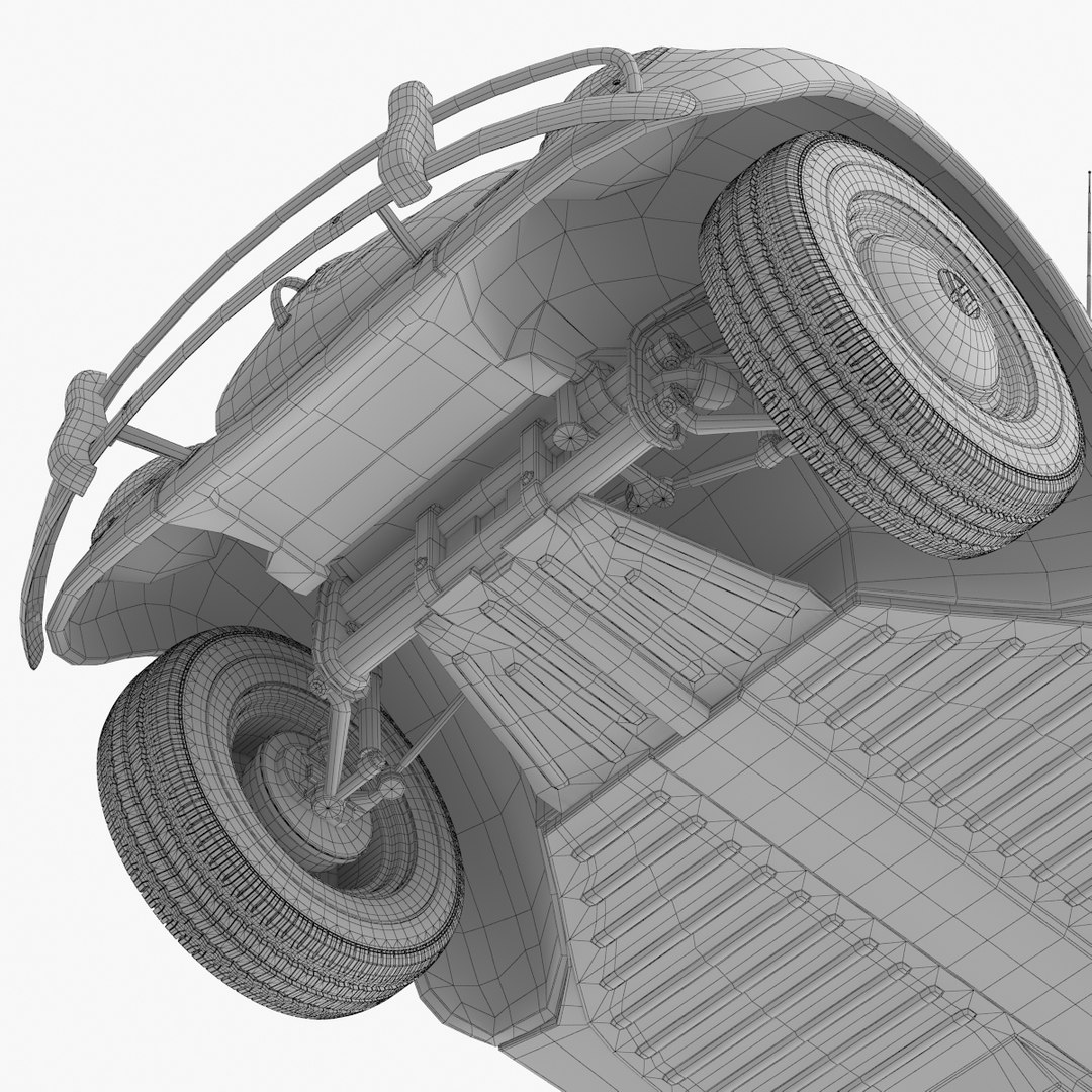 3d Volkswagen Beetle Classic