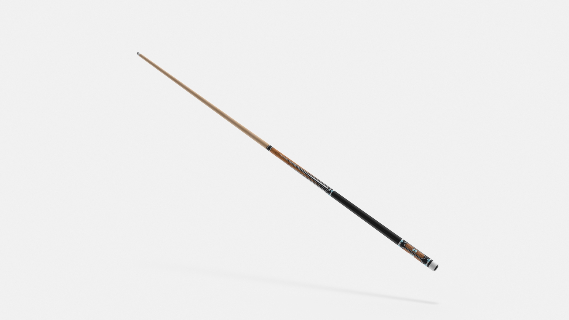 3D Wooden Pool Cue Brunswick - TurboSquid 2219450