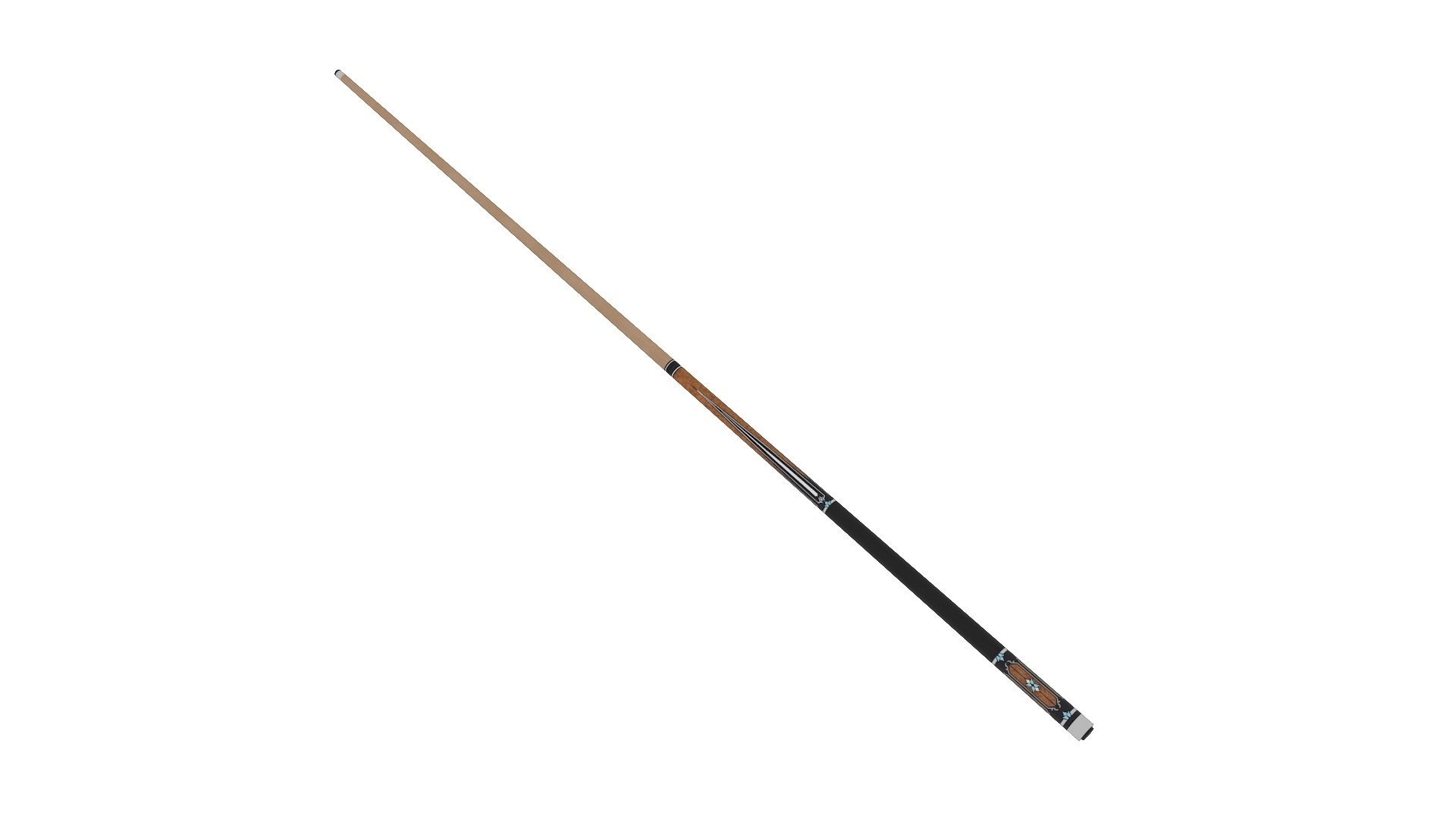3D Wooden Pool Cue Brunswick - TurboSquid 2219450