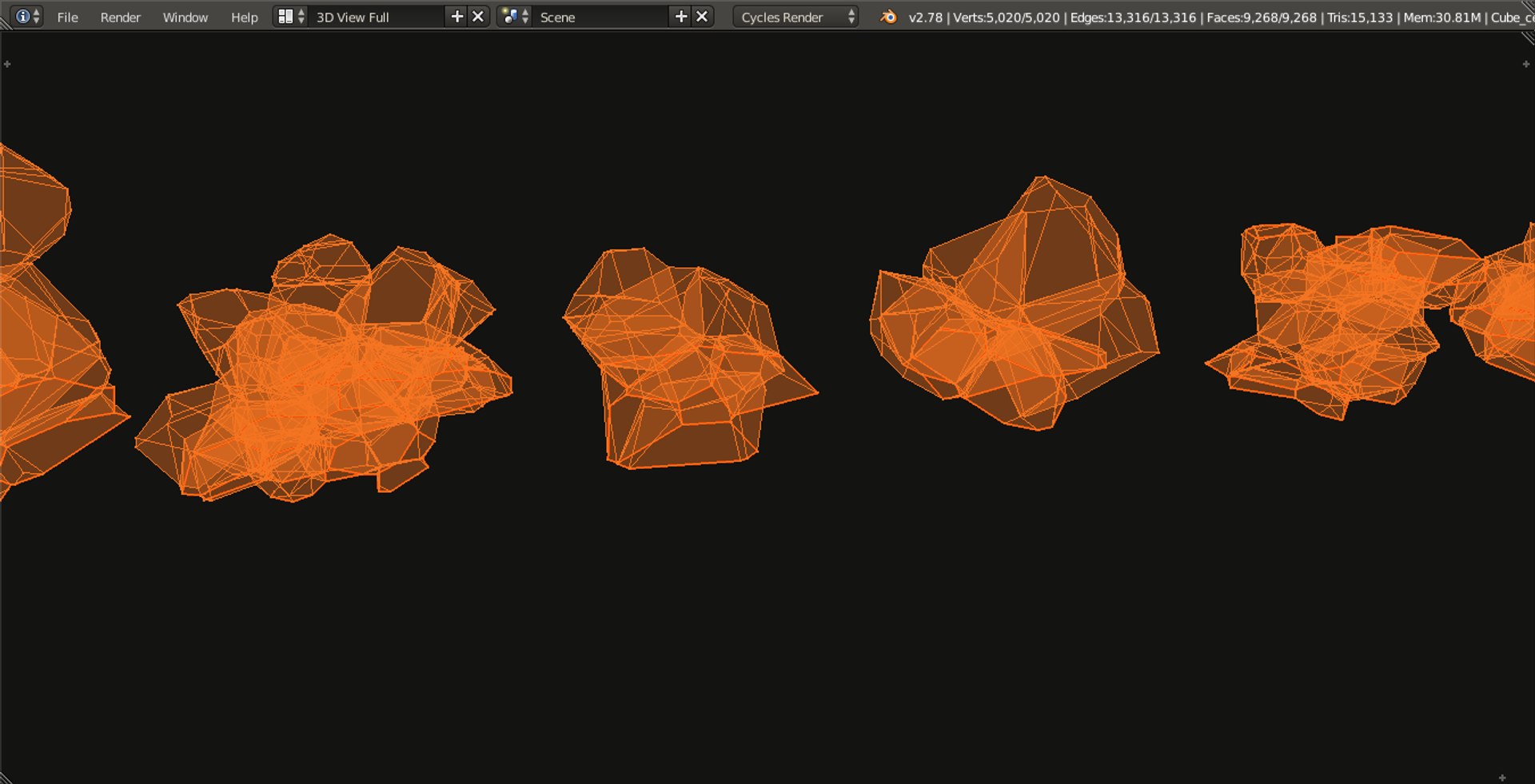 3d Model Package Rock Formations
