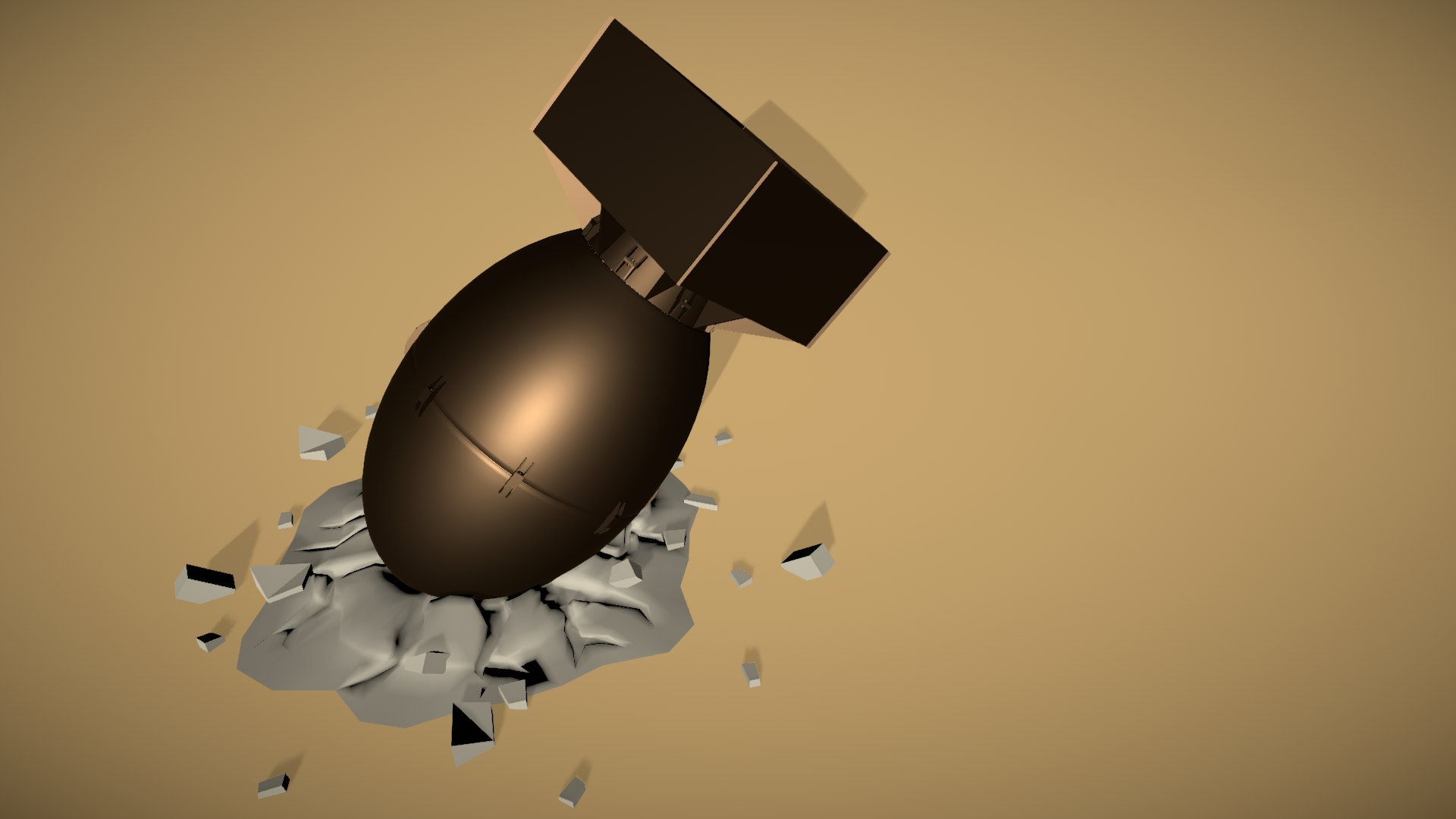 3D Model Bomb Explosives - TurboSquid 1671300
