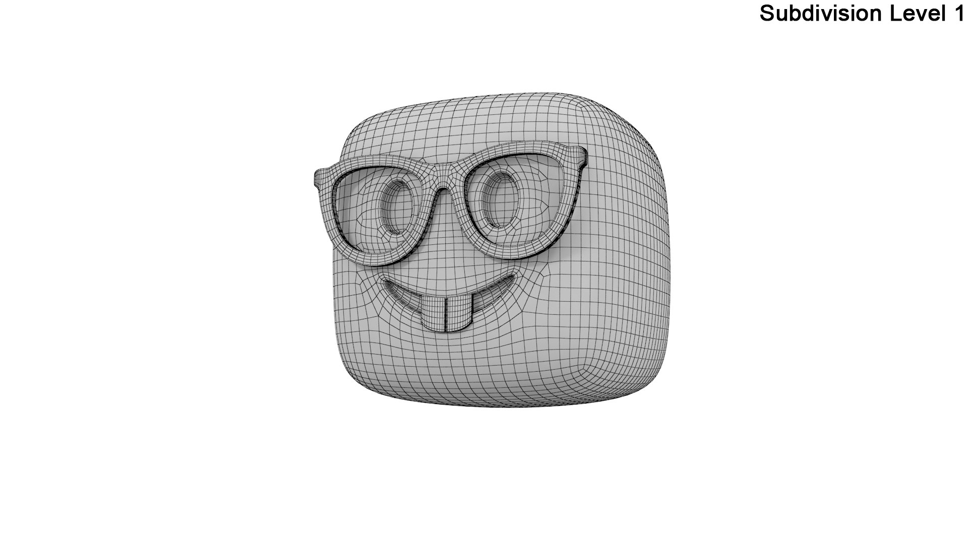 3D Model Smiley Face Emoji 47 - TurboSquid 2088112