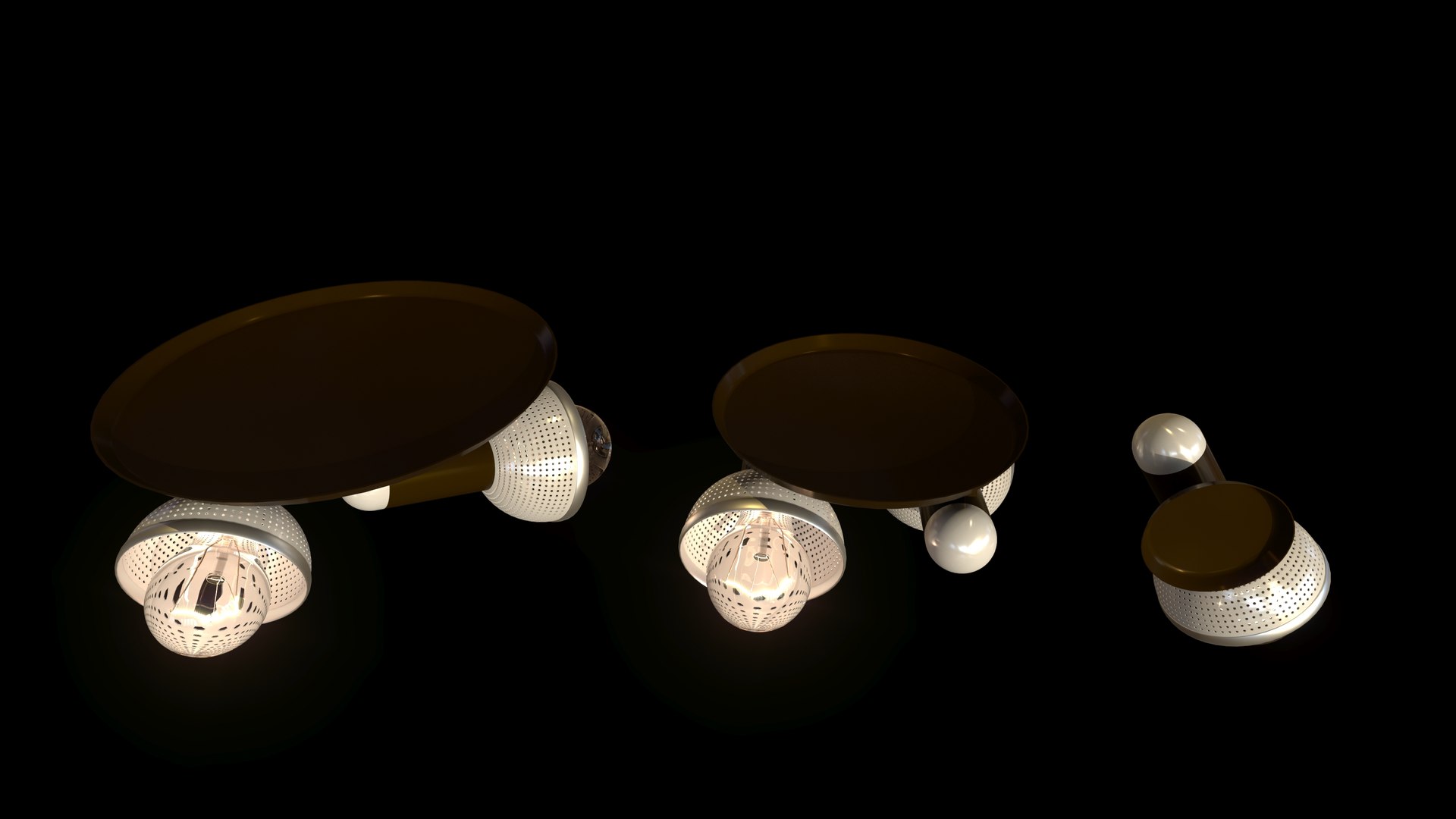 90s Lamps Set Light Bulb 3D Model - TurboSquid 1661026