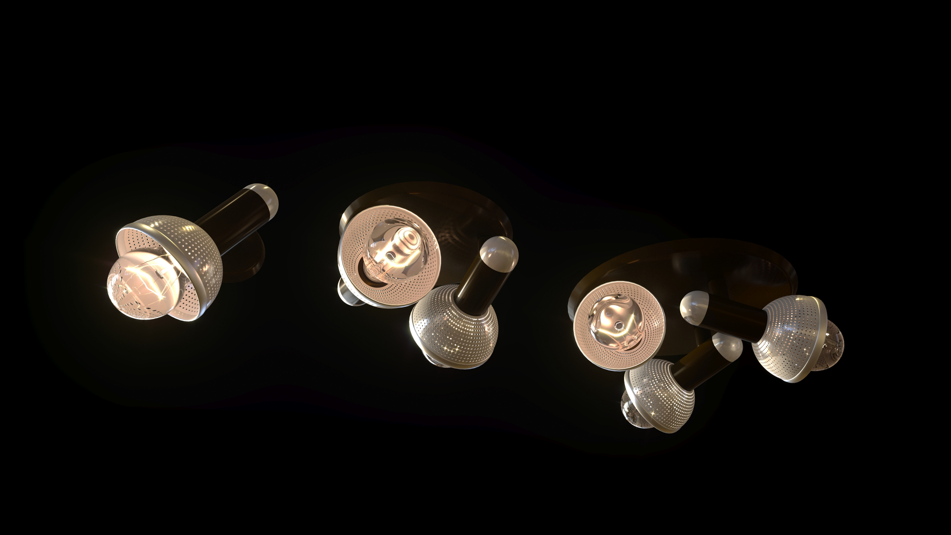 90s Lamps Set Light Bulb 3D Model - TurboSquid 1661026