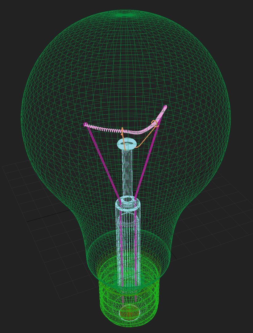 90s Lamps Set Light Bulb 3D Model - TurboSquid 1661026