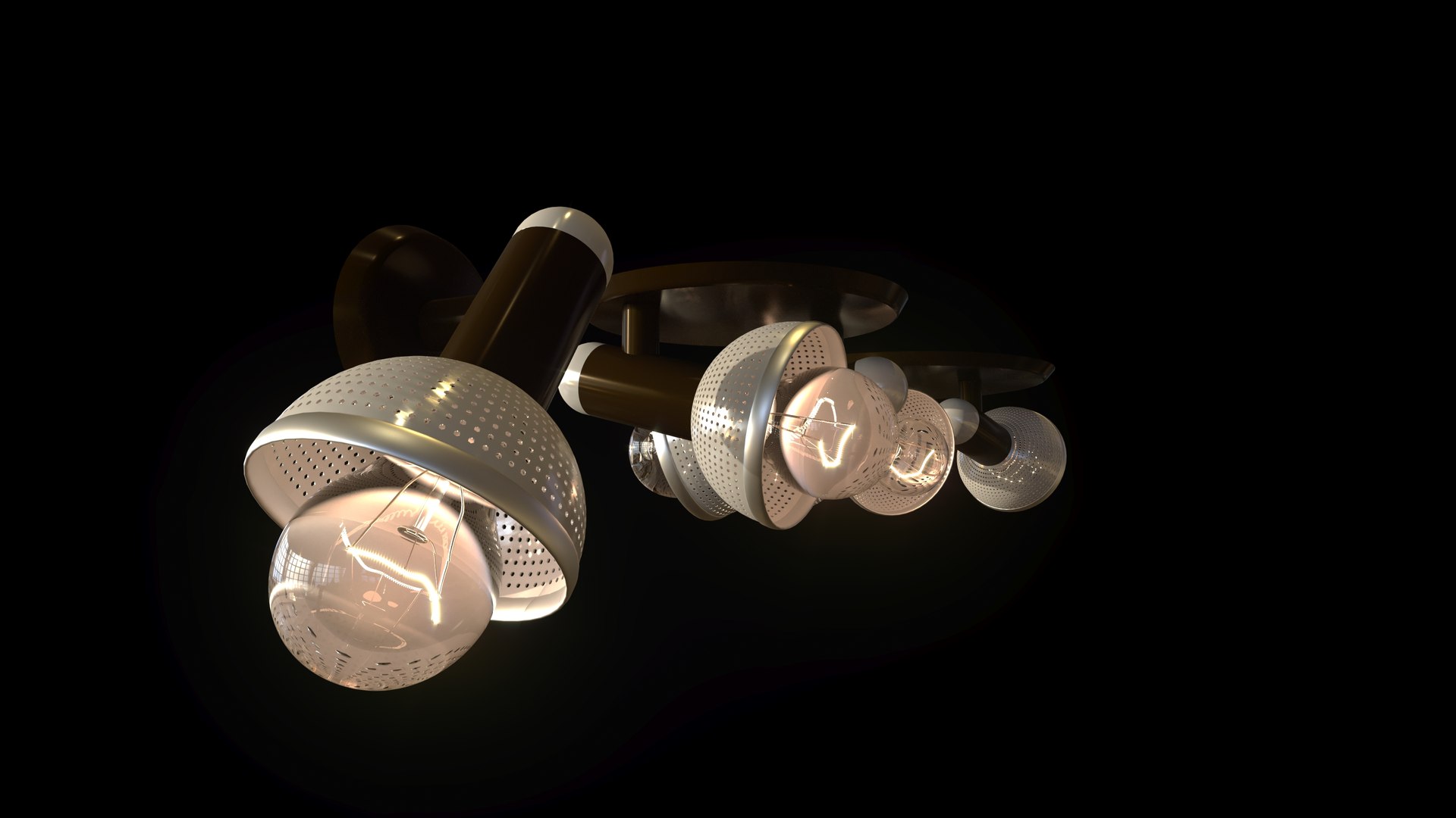 90s Lamps Set Light Bulb 3D Model - TurboSquid 1661026