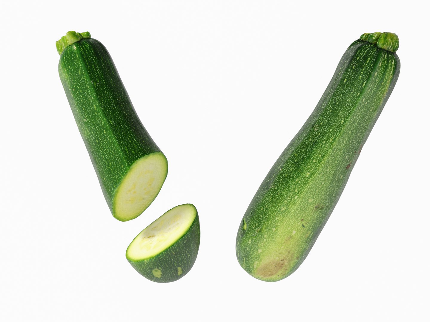 Zucchini 3D Model - TurboSquid 2094574