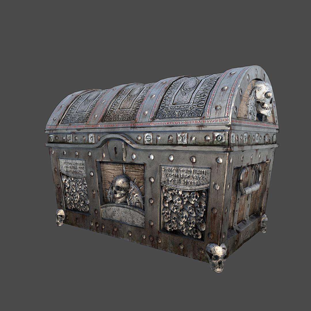 3ds Max Treasure Chest