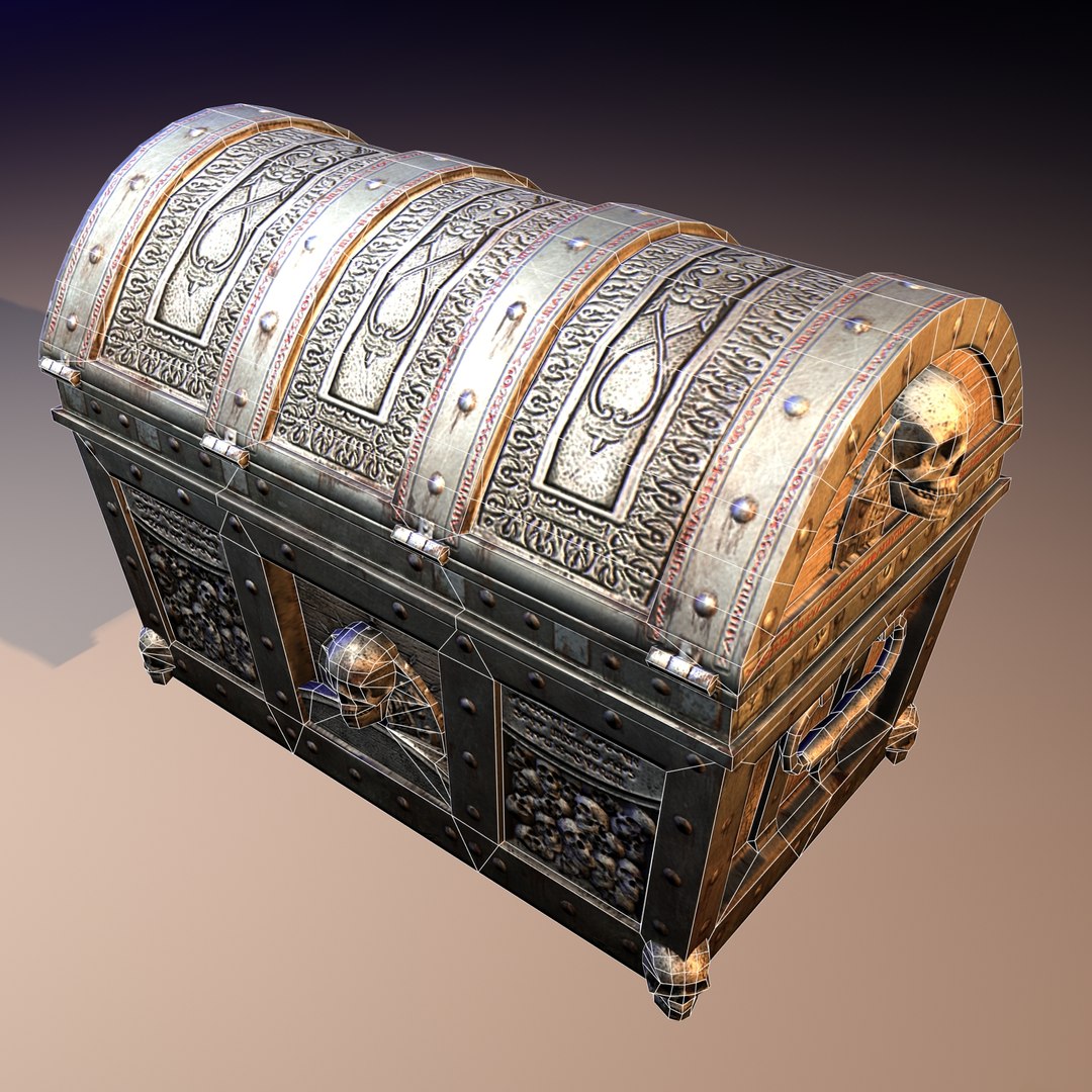 3ds Max Treasure Chest